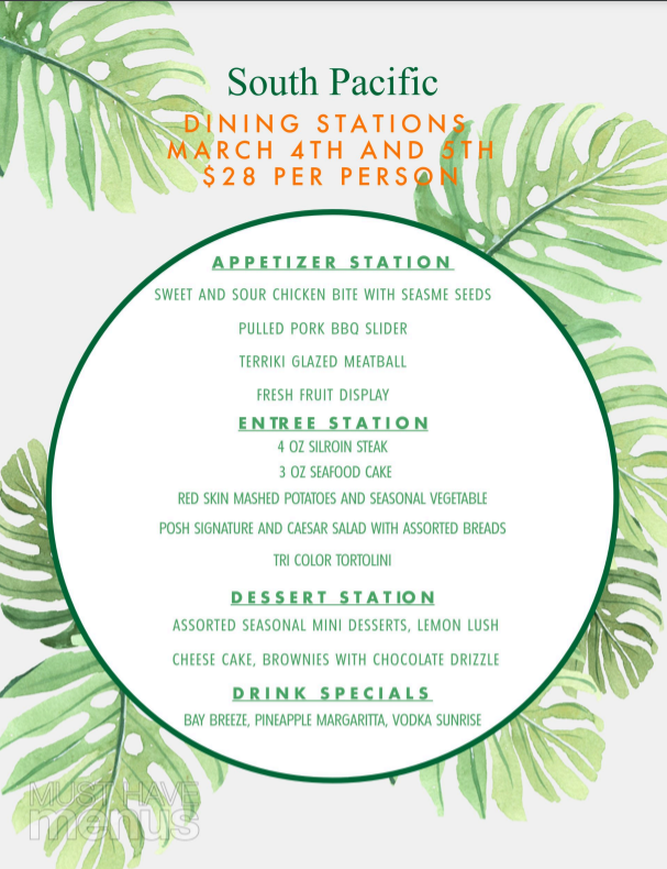 South Pacific - POSH Events